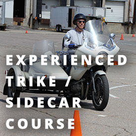 Experienced Spyder / Sidecar / Trike Course - Streetwise Cycle School